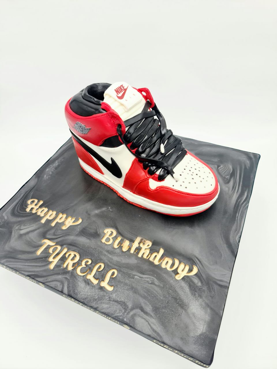 SneakEats 3D AirJordan Trainer Cake | Cake Secret