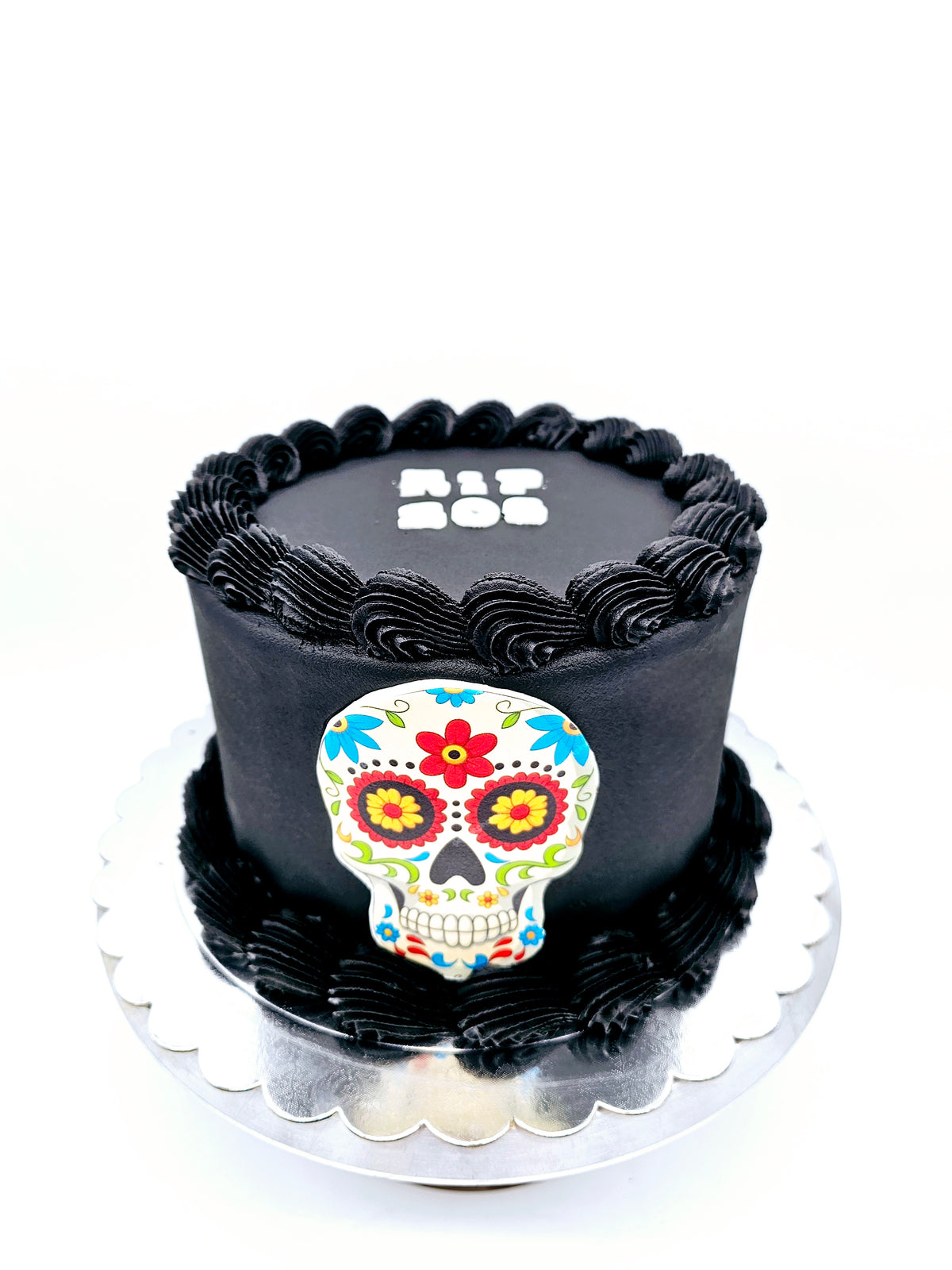 R.I.P. Sugar Skull Cake